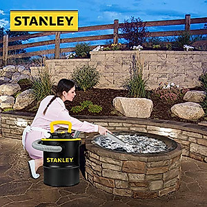 Stanley Ash Vacuum 4Gallon 4HP SL-18184, 4 Gallon, Black & Yellow