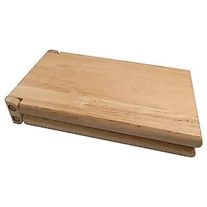 Melissa Wood Folding Mancala Board Game, 17.5 Inch Set