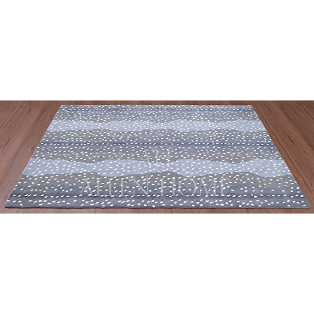 Hand Tufted Traditional Wool Area Rugs by Allen Home | Durable | 100% Wool | Living Room, Dining Room, Bedroom, and Entryway Area Rugs | 8’ x 10’ | Antelope Grey