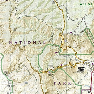 Guadalupe Mountains National Park Map (National Geographic Trails Illustrated Map, 203)