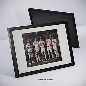 Ikonic Fotohaus Bryce Harper Schwarber Realmuto Hoskins Castellanos Signed Photo Autograph Print Wall Art Home Decor