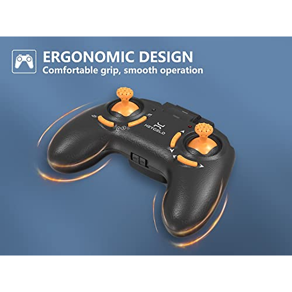 heygelo S90 Drones with Camera for Adults, 1080P HD Mini FPV Drone for Kids Beginners, Foldable RC Quadcopter Toys Gifts for Boys Girls with Altitude Hold, Gravity Control, 2 Batteries and Carry Case