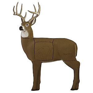 Field Logic unisex adult GlenDel Full-Rut Buck insert core Stocked 3D Targets, Brown, Full Rut 14 x14 US