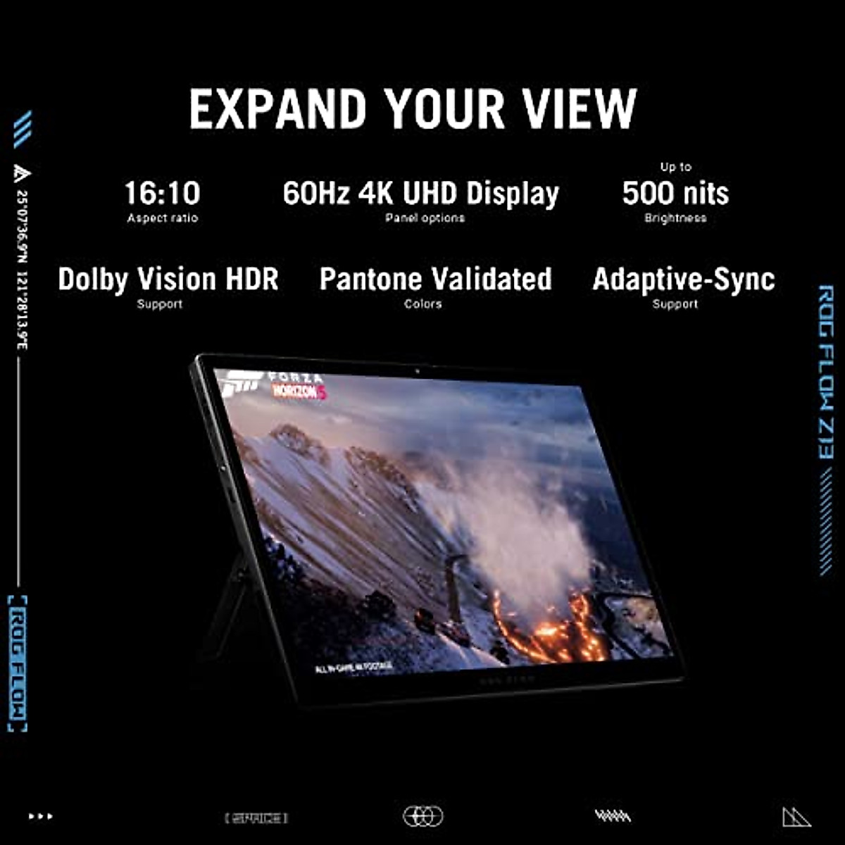 ASUS ROG Flow Z13 Gaming Tablet, 13.4” 4K Display, RTX 3050 Ti, 12th Gen Intel Core i9, 16GB RAM, 1TB SSD, XG Mobile Dock (RTX 3080), Detachable RGB Keyboard, Stylus, Win11, GZ301ZE-XS94-B