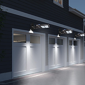 90 Degree Wall Mount Bracket for LED Parking Lot Light, 2 3/8inch Slip Fitter Mounting Bracket, L- Shape Outdoor Wall Adapter Tenon, Shoebox Light Street Light Wall Bracket with Slip Fitter Mount