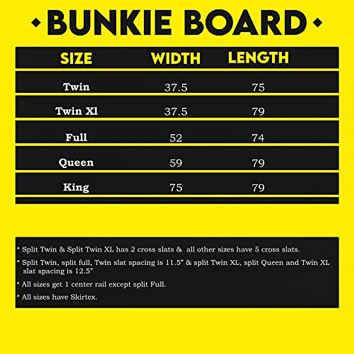 Greaton, 1.5-Inch Split Fully Assembled Bunkie Board for Mattress/Bed Support, Queen, Grey