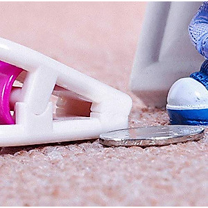 10pcs Assorted Color Portable Strong Plastic Swivel Hook Multi-functional Clips Laundry Hooks Clothes Pins Hanging Curtain Clips Beach Towel Clips from Blowing Away(Random Color)