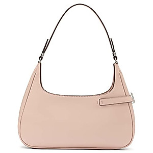 Calvin Klein Jade Top Zip Shoulder Bag, Rosewood,One Size