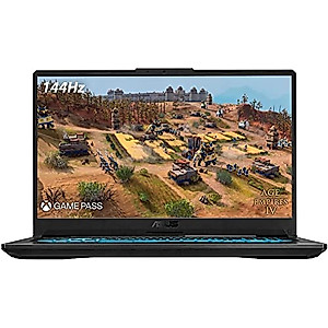 ASUS TUF VR Ready Gaming Laptop, 17.3" FHD 144Hz IPS Display, 11th Gen Intel 6-Core i5-11260H(Beat i7-8850H), 16GB DDR4 RAM, 1TB PCIe SSD, GeForce RTX 3050 Ti, RGB Backlit Keyboard, Win 10,JVQ MP