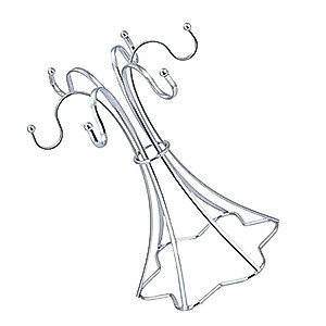 Hemoton 2 Pack Stylish Steel Mug Home Storage Mug Hooks Coffee Cup Stand Coffee Mug Tree Tree Holder Stainless