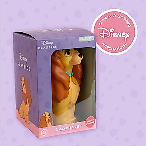 Paladone Lady and The Tramp Light | Disney Home Décor | Officially Licensed Merchandise