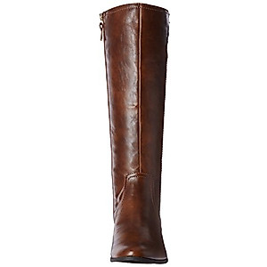 Dr. Scholl's Shoes womens Brilliance Riding Boot, Whiskey, 8.5 US