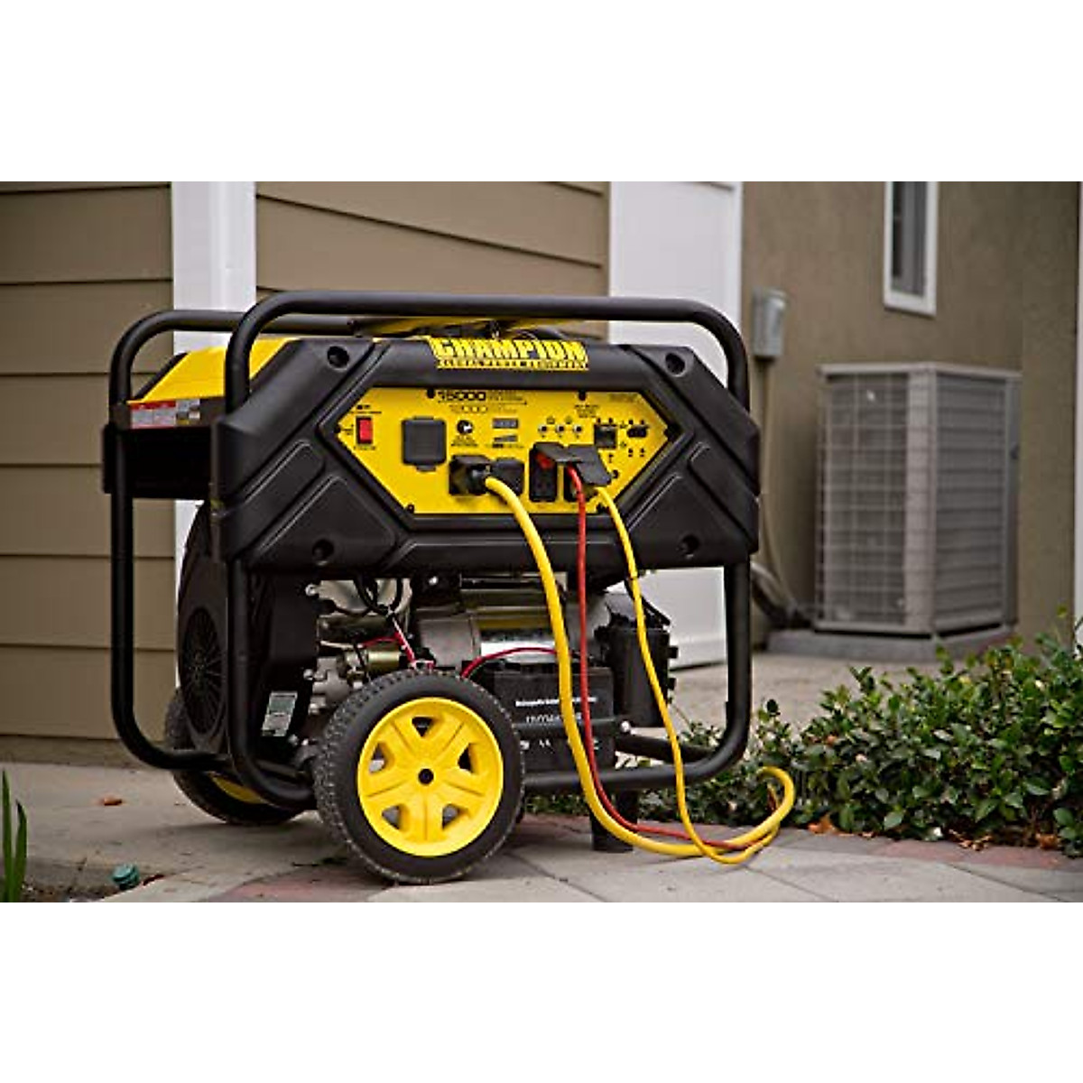 Champion Power Equipment 100111 15,000/12,000-Watt Portable Generator with Electric Start and Lift Hook