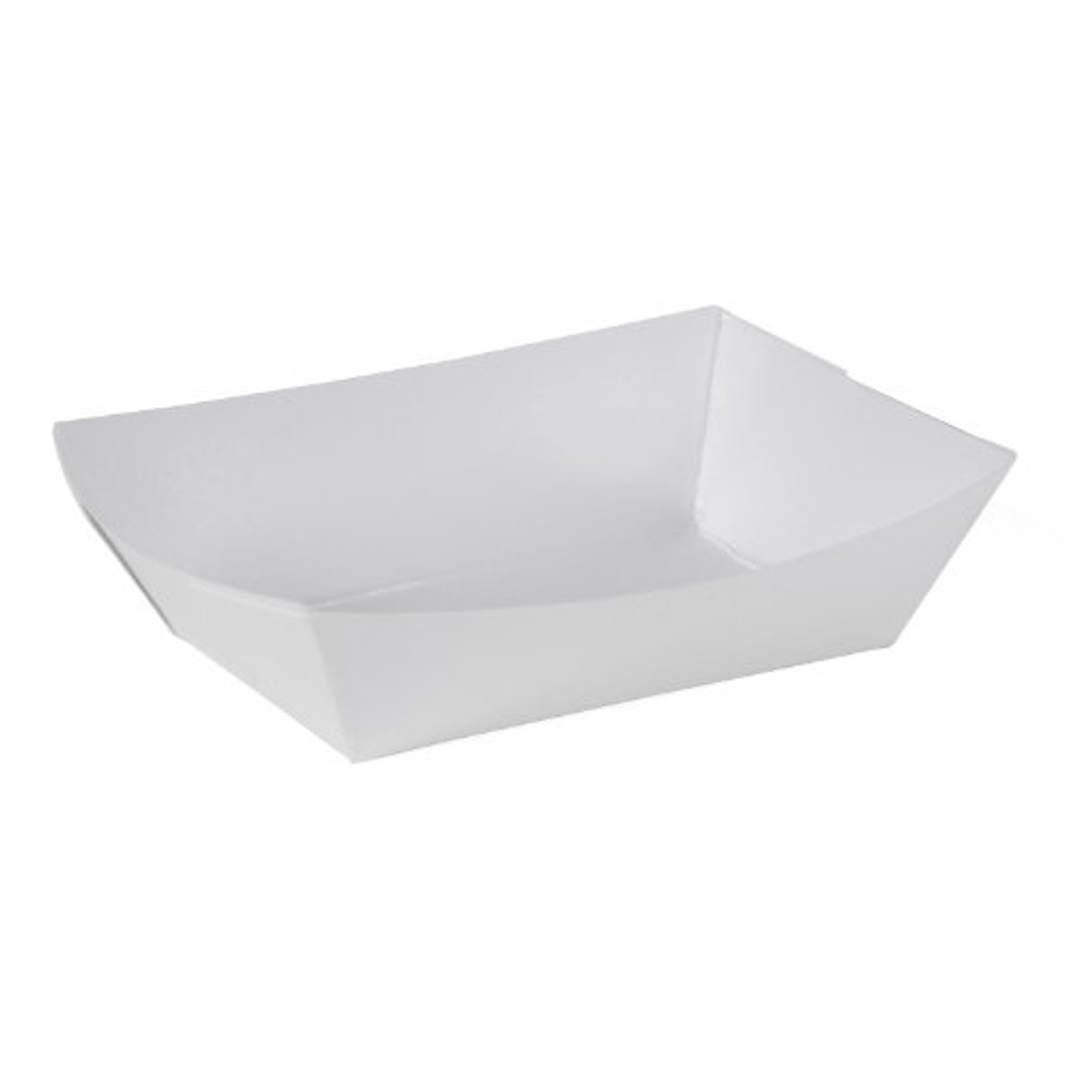 Southern Champion Tray 0550 #25 Paperboard Food Tray, 1/4 lb Capacity, White (Pack of 1000)