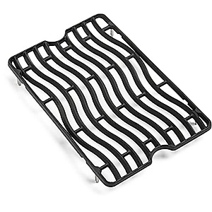 Napoleon S83010 Replacement Porcelainized Nonstick Cast Iron Waved Cooking Grid for Prestige 450/500/665 Grills, Black