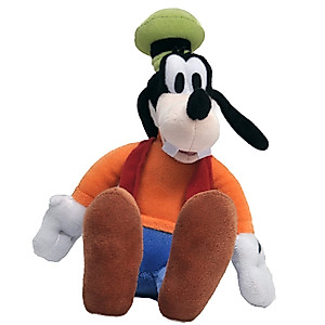 Disney 10" Plush Mickey Minnie Mouse Donald Daisy Goofy Pluto 6-Pack & Bag