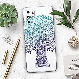 DesignSkinz Gradiated Tree of Life Protective Vinyl Decal Wrap Skin Cover Compatible with The Samsung Galaxy S20 (Screen Trim & Back Glass Skin)