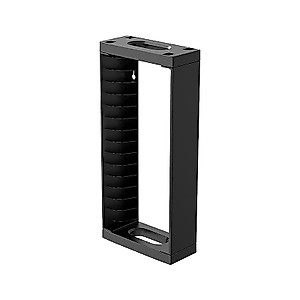 ECHZOVE Xbox Game Case Storage Wall Mount, Xbox One Game Holder Wall Mount Compatible with Xbox Series X/S Games PS5 PS4 Games (Up to 14 Game Boxes)