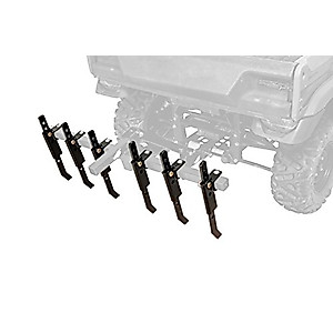 Black Boar ATV/UTV Plow Implement, Breaks Up Hard Ground w/6 Independently Adjustable Chisels, Use to Cultivate, Establish Food Plot, Maintain Land (66003)