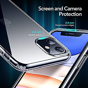 ESR Essential Zero Designed for iPhone 11 Case, Slim Clear Soft TPU, Flexible Silicone Cover for iPhone 11 6.1-Inch (2019), Clear