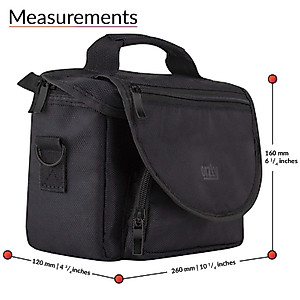 Orzly Carry Bag for Google Stadia - Multiplayer Pro-Travel Case - Features Storage Compartments & Pockets - Plus Handle & Strap for Portability - Fits Two Stadia Controllers, Chromecast & Cables etc