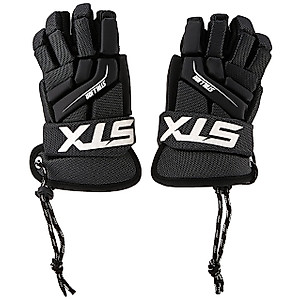 STX Lacrosse Stallion 200 Gloves , Black, XX-Small