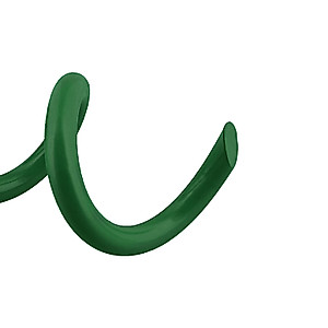 7Penn Ground Anchors Screw in 4 Pack - 16 Inch Green Spiral Dog Leash Ground Anchor Tie Down - Heavy Duty RV Canopy Stakes for High Wind Camping Tents with 475 lbs Pull Force