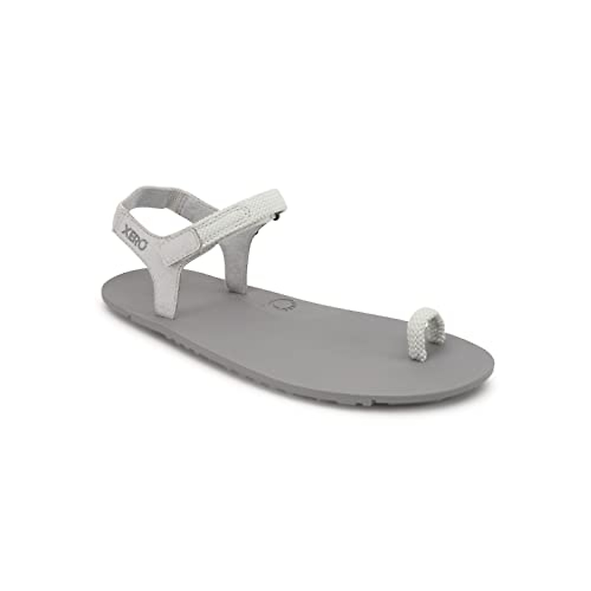 Xero Shoes Women's Jessie Lightweight Sandal - Barefoot Minimalist Sandal Oyster Gray,7