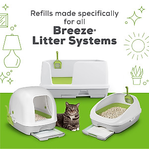 Tidy Cats Breeze Cat Litter Pellets Refill, 3.5 lbs. (Pack of 3)