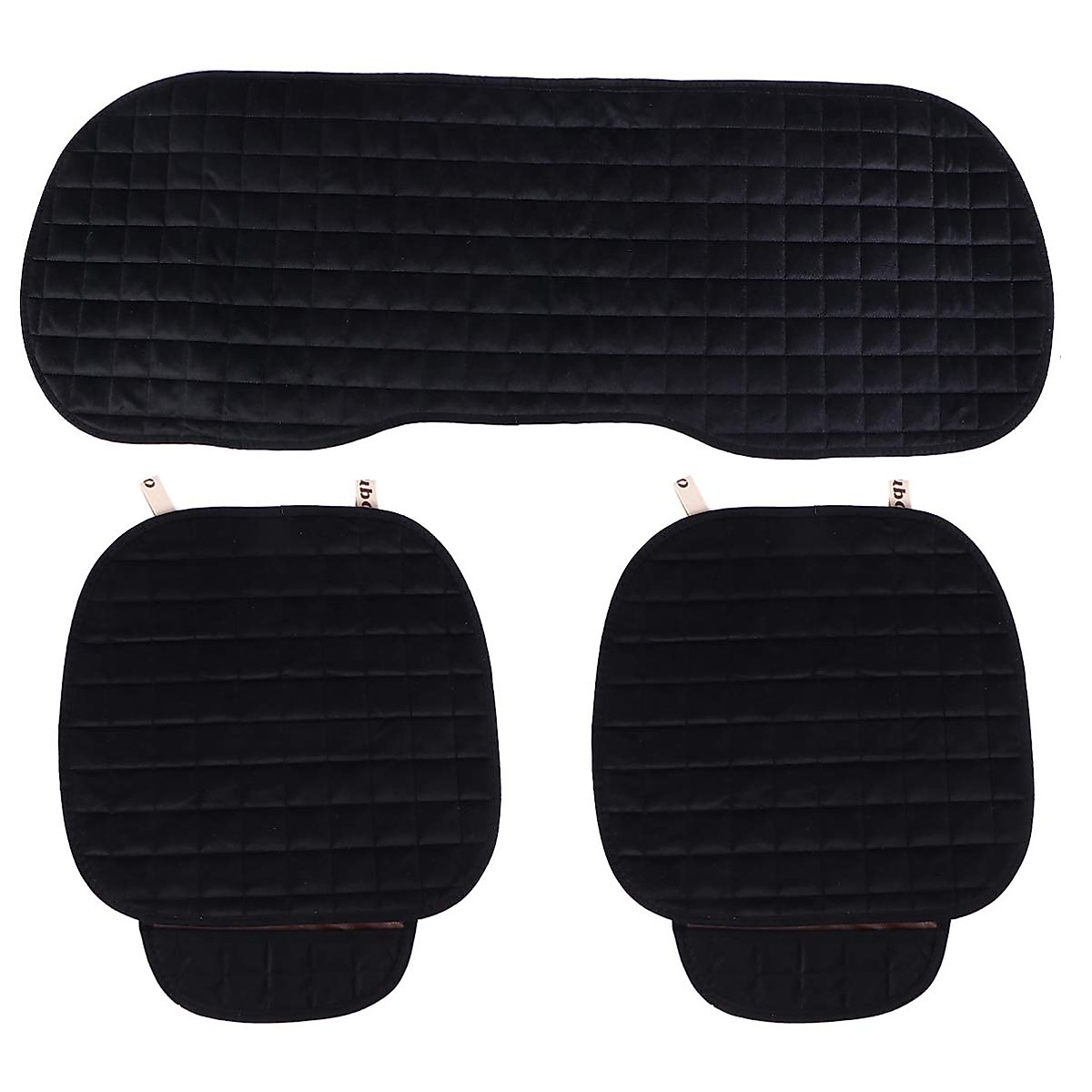 Garneck 3Pcs Car Seat Cushion Set Winter Seat Cover Car Seat Protector Breathable Car Seat Mat for Home Office Car