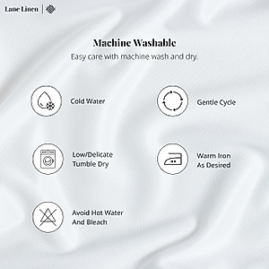 Lane Linen Queen Sheet Set - 600 TC Black Sheets Queen Size Bed Set - 100% Cotton Black Bed Sheets Queen Size Set, Ultra Soft Queen Bed Sheets Set, Sateen Weave Cotton Sheets Queen Size Set - Charcoal