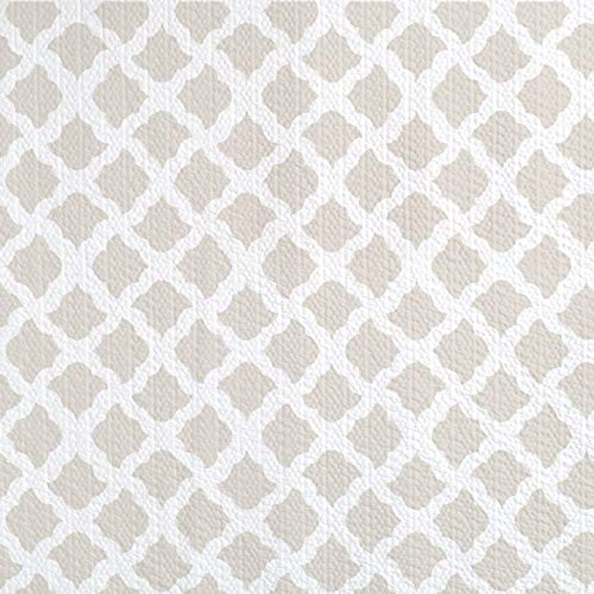 Con-Tact Brand Grip Prints Durable Non-Adhesive Non-Slip Shelf and Drawer Liner, 18" x 8', Talsiman Pale Gray