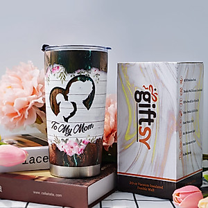 Gifts For Mom From Daughter, Mothers Day Gifts - To My Mom, Mom Gifts From Daughters - Mom Birthday Gifts, Mothers day gifts from daughter, Bonus Mom, best mom ever gifts - 20oz Tumbler