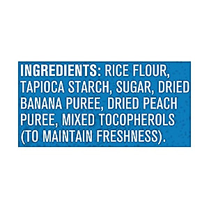 Gerber Snacks for Baby Teethers, Gentle Teething Wafers, Banana Peach, 1.7 Ounce, 12 Count Box (Pack of 6)