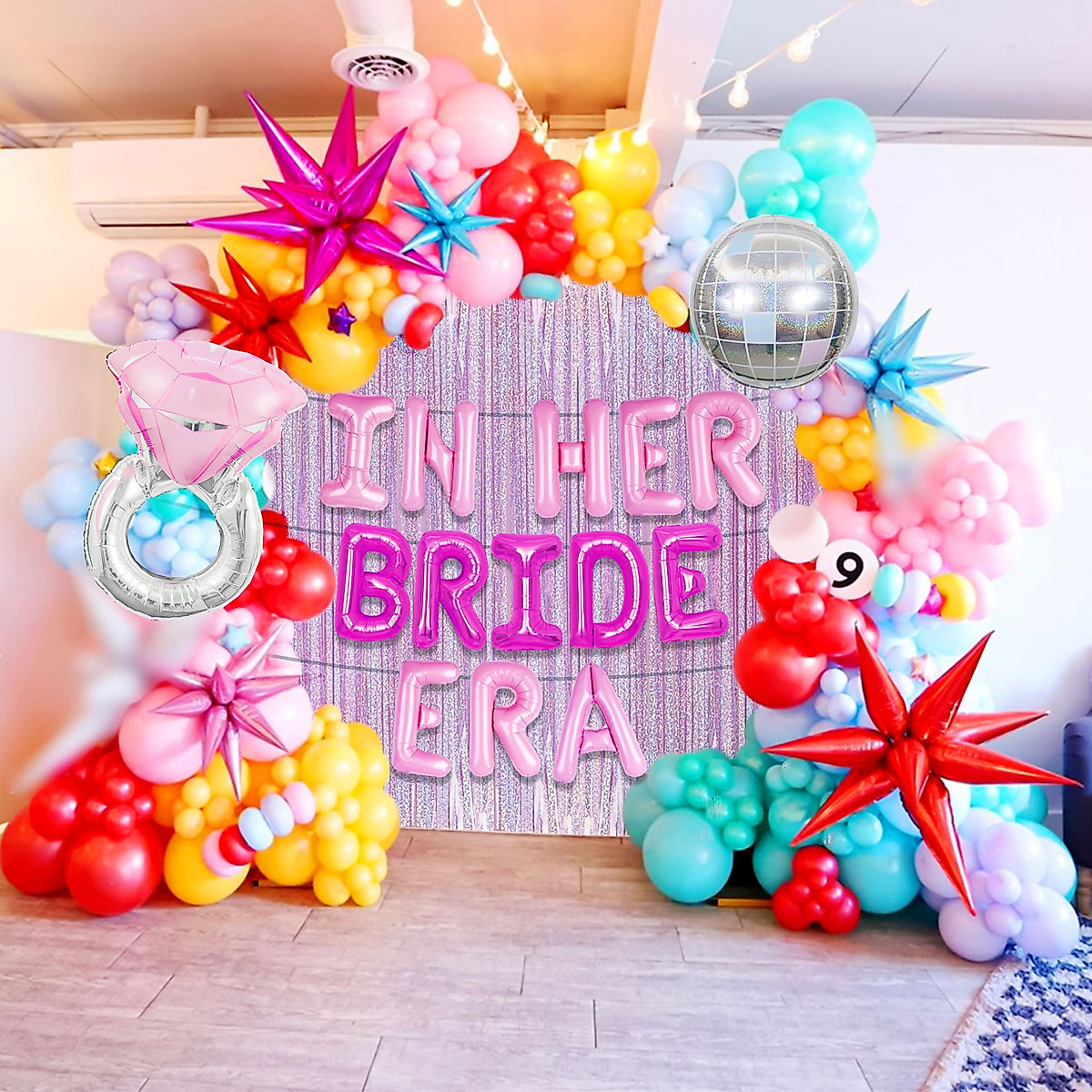 JeVenis In Her Bride Era Banner In My Bride Era Decoration Bachelorette Party Decorations Bridal Shower Decorations Bachelorette Party Favors