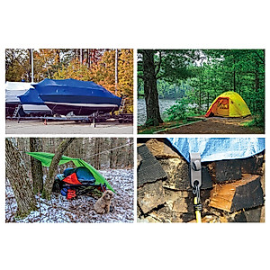 ORXPLUS TOOLS 4pcs Tarp Clips Tent Clips Awning Clamp Set Tent Clamps for Camping Canopies, Car Cover, Winter Boat Cover, Pool Cover, Sun Shade