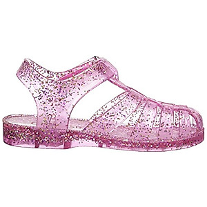 OshKosh B'Gosh Girl's Marie Jelly Sandal, Pink, 10 M US Toddler