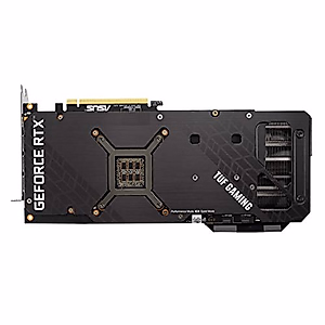 Gigabyte ASUS TUF Gaming NVIDIA GeForce RTX 3080 Graphics Card (PCIe 4.0, 10GB GDDR6X, HDMI 2.1, DisplayPort 1.4a, Dual Ball Fan Bearings, Military-Grade Certification, GPU Tweak II)