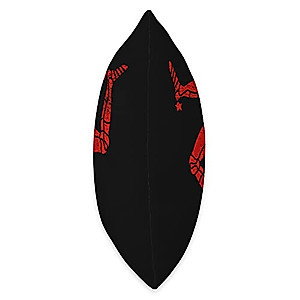 FLAG OF MANN TRISKELION ISLE of Man Flag Mann Coat of ARMS Manx Triskelion RED Throw Pillow, 16x16, Multicolor