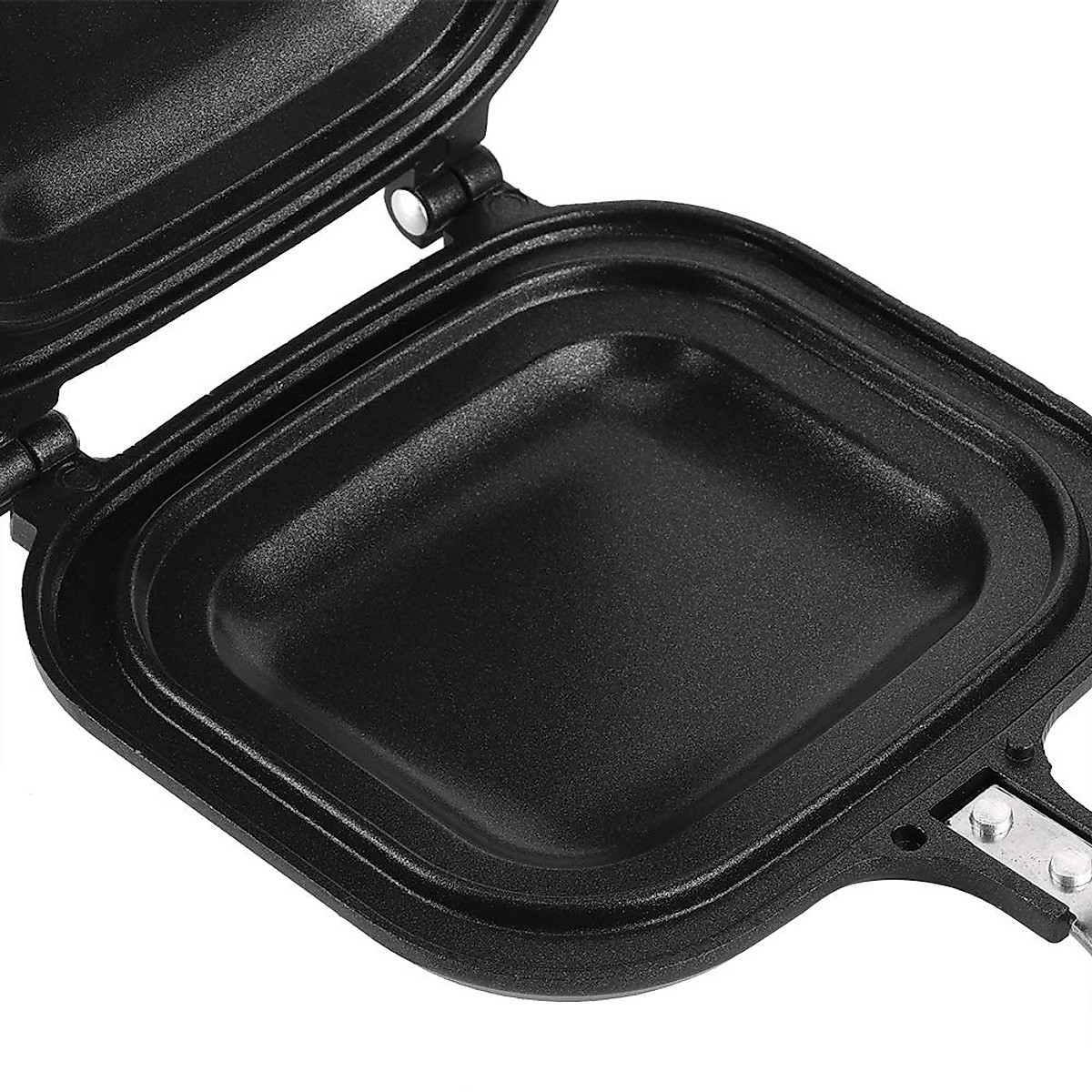Fry Pan,Double-Sided Multifunction Fry Pan Sandwich Toaster Breakfast Maker Nonstick Baking Pan Sandwich Maker