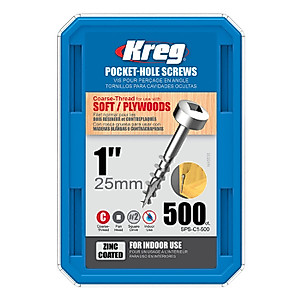 Pktscrw 1 100ct C-Zn