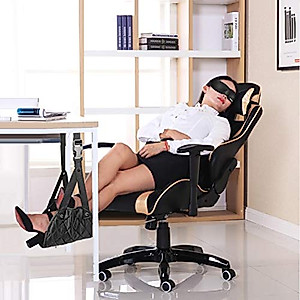 Airplane Footrest (Travel Comfortably) - Airplane Travel Accessories - Portable Travel Foot Hammock for Flight Bus Train Office Home - Reduce Swelling and Soreness by Angemay