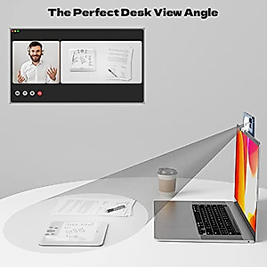 Capstone Continuity Camera Mount for MacBook Laptops | Works with iPhone 12, 13 & 14 Using iOS 16 | for Mac OS Ventura or Later