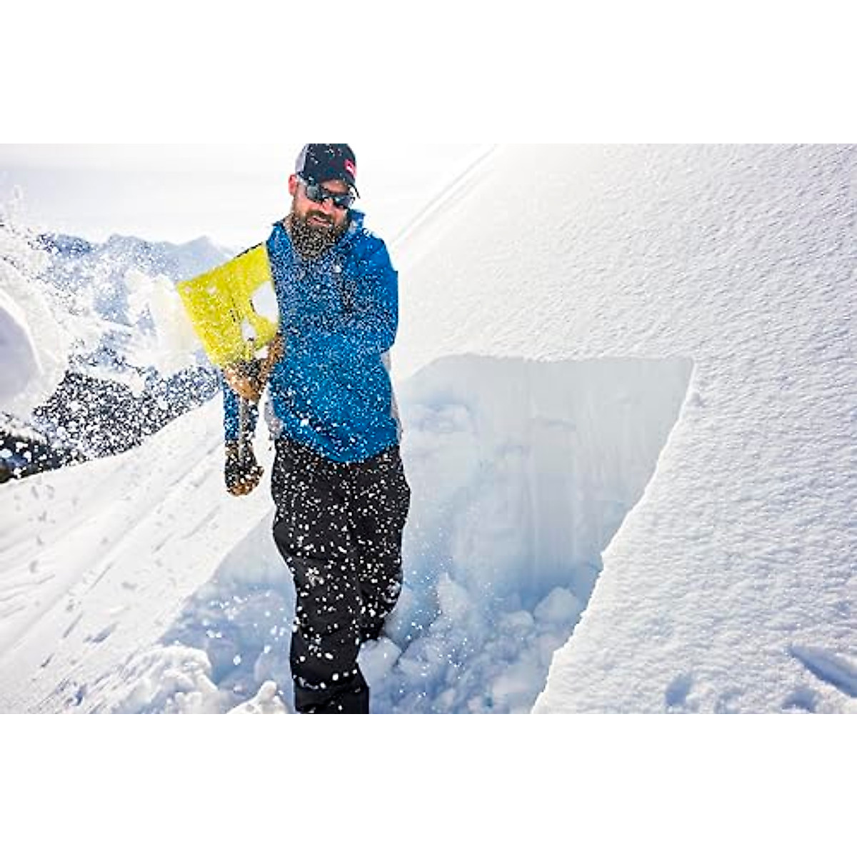 MSR Responder Snow Shovel Yellow, One Size