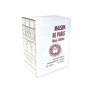 META-BOSEM Mason de Paris+Parisian Oud+Blanc Edition Women Perfume Collection, Eau de Parfum Natural Spray - Fresh Scent - Holiday Gift Set (Pack of 3) Each 3.4 Fl Oz, Total 10.2 Fl Oz