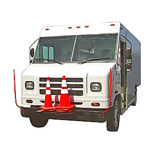 Buyers Products TCH10H Traffic Cone Holder for Truck, With Pre-Drilled Mounting Plate For Easy Installation On Any Flat Surface, Corrosion Resistant Black Powdercoat