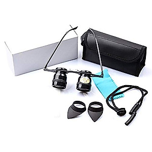 Nadalan Portable High Definition Glasses Fishing Hand-Free Binoculars Telescope for Outdoor Hunting Bird/Watching/Fishing/Sightseeing Concerts