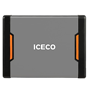 ICECO 69600mAh Portable Power Station, 250Wh Outdoor Mobile Backup Lithium Battery, 2 DC/4 USB Ports & Battery Level Display for Trip, Camping, Hunting Emergency (Only Suitable GO20 Series)
