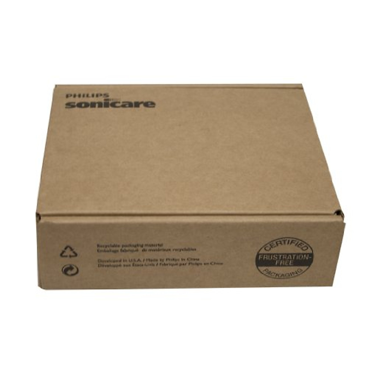 Philips Sonicare Genuine E-Series Replacement Toothbrush Heads, 3 Brush Heads, White, HX7023/30