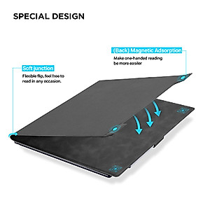 Ayotu Case for Remarkable 2 Paper Tablet 10.3" 2020 Released, Premium PU Leather Cover with Bulit-in Magnet, Book Folio Design with Pen Holder (Exclusive Templates Provided)